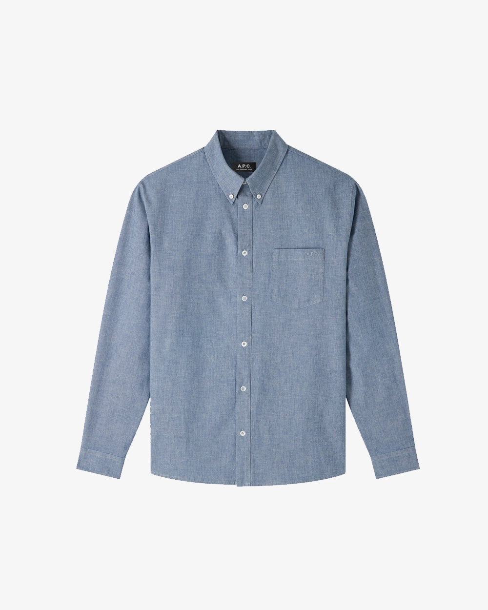 Edouard Brodé shirt - Indigo – onionbkk.com / Onion