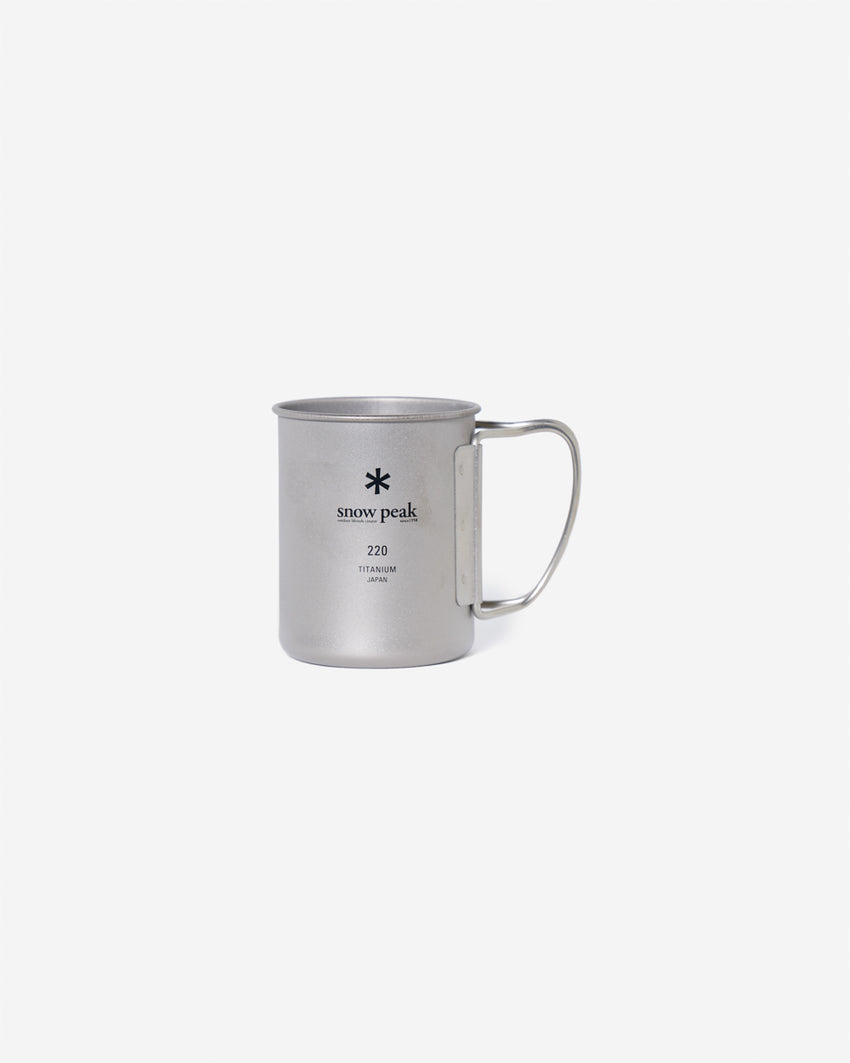 Snow Peak - Titanium Single Cup - 220 – onionbkk.com / Onion