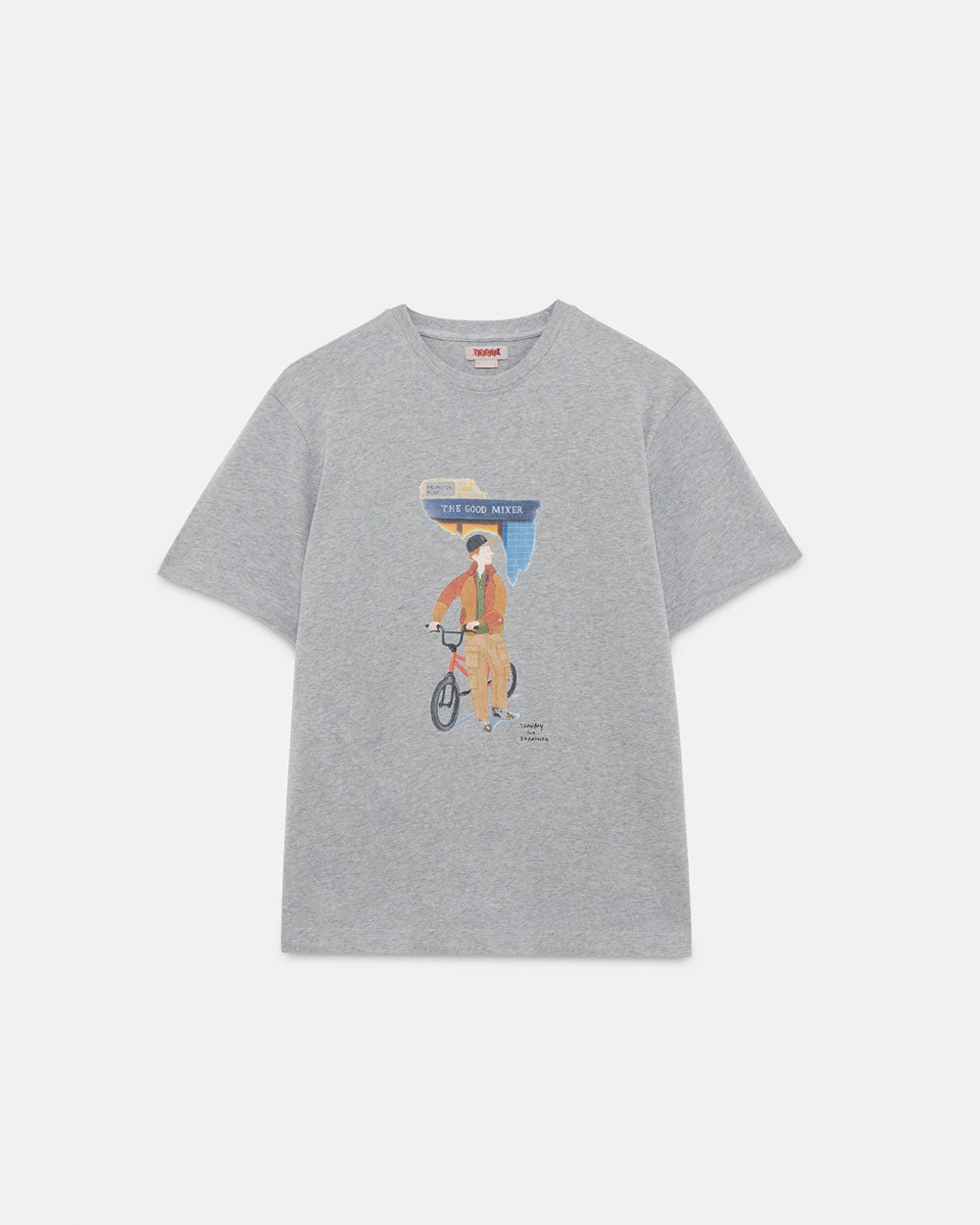 Baracuta - Slowboy Arlington T-Shirt - Grey Melange – onionbkk.com / Onion